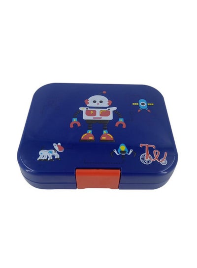 Robot Bento Original Reusable LunchBox With 4 Compartments, BPA-free ...
