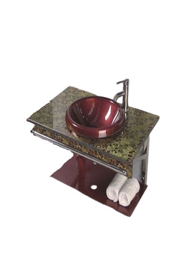 Modern Basin Bathroom Unit With Waterfall Mixer Cold & Hot Water Set ...