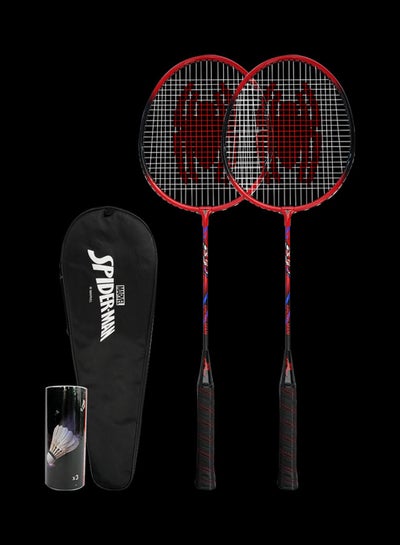 Marvel Spiderman 2 Piece Badminton Racquet 26inch price in Saudi Arabia ...