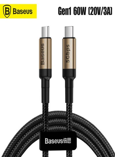 Baseus Cafule Series Usb Cable Type C Pd3 1 Usb Cable Gen1 5gbps 60w 20v 3a Pd Fast Charging