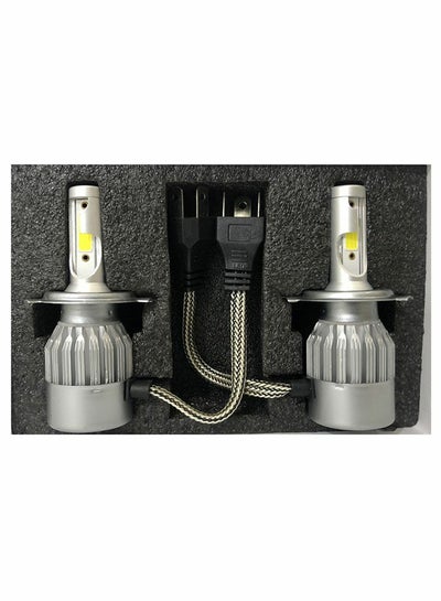 2-Piece C6 Car Led Headlight Bulb Set 24W price in Egypt | Noon Egypt ...