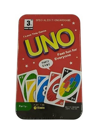 Uno Playing Card In Metal Box price in Egypt | Noon Egypt | kanbkam