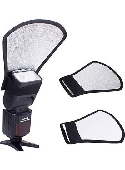 سعر Speedlite Flash Diffuser Softbox Silver/White Reflector Photography ...