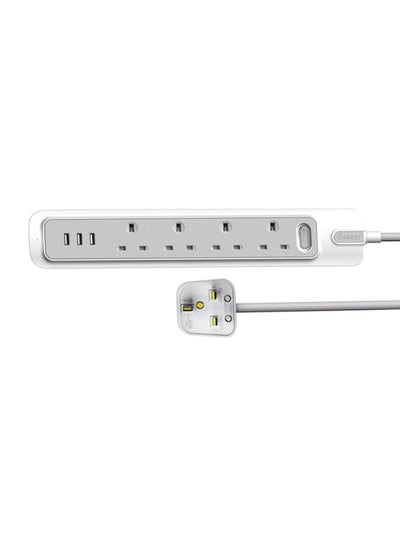 Electric Power Extension Socket White 40.5cm price in Saudi Arabia ...