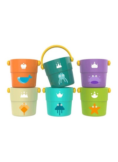 6-Piece Stacking Buckets Set price in Saudi Arabia | Noon Saudi Arabia ...
