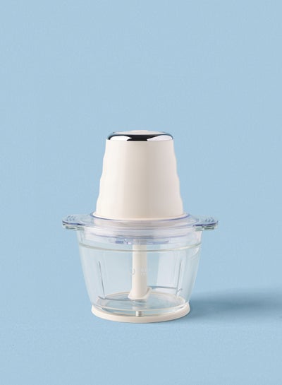 Fine Chop Electric Food Chopper 1 Liter 400 W MC-360 Milk White/Clear ...