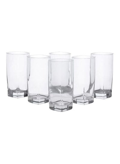 6-Piece Sterling Tumbler Set Clear 330ml price in Egypt | Noon Egypt ...