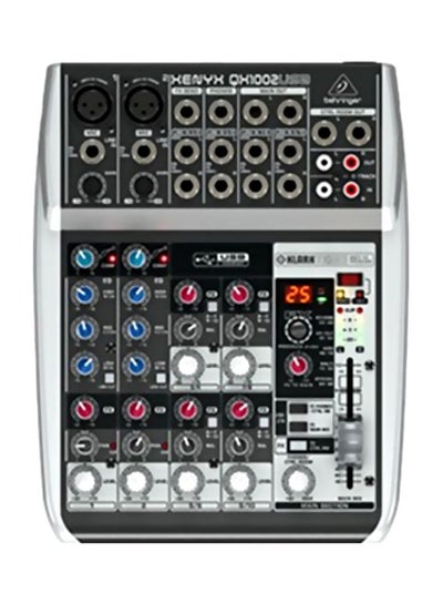 Premium 10-Input 2-Bus Mixer With Multi-FX Processor QX1002USB Black ...
