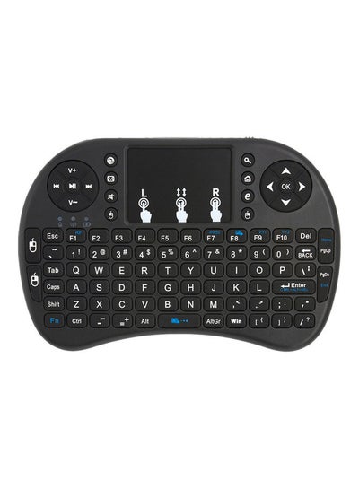 Wireless Mini Qwerty Keyboard With Touchpad Black price in Saudi Arabia ...