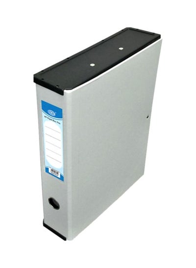 Rigid Box File Folder With Plastic Sides Grey/Black price in UAE | Noon ...