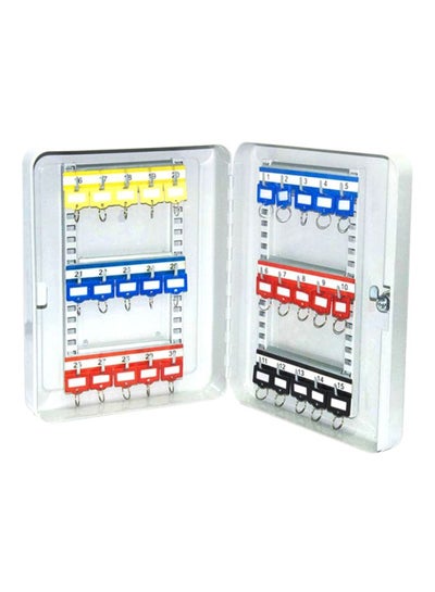 Steel Key Box For 30 Keys Silver 30x24x8centimeter price in UAE | Noon ...