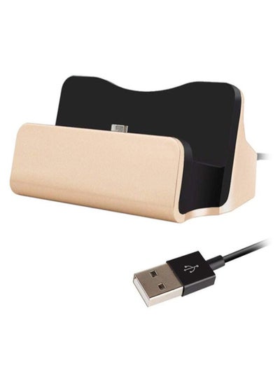 Type-C Dock Charger For Smartphones Gold/Black price in UAE | Noon UAE | kanbkam