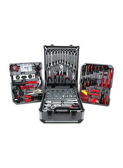 سعر 187-Piece Trolley Tool Suitcase With Automatic Ratchet Set Black ...