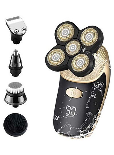 5 In 1 Wet And Dry Electric Shaver Black/Gold price in UAE | Noon UAE ...