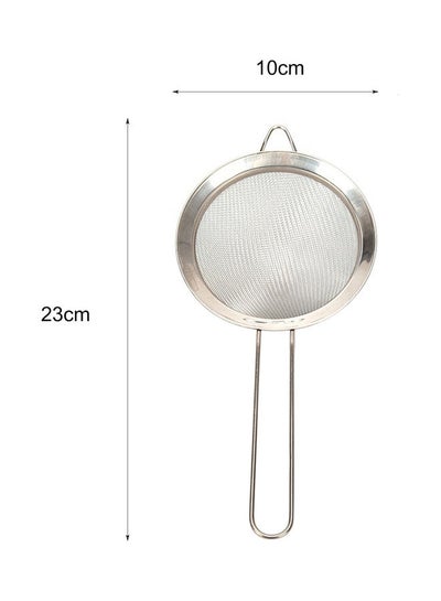 Kitchen Metal Fine Mesh Oil Strainer Silver 20 x 10 x 20cm price in UAE ...