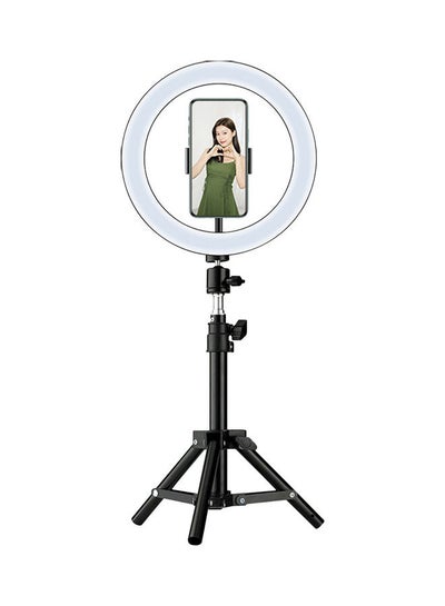 10 Inch LED Ring Light With Detachable Stand Black price in UAE | Noon ...