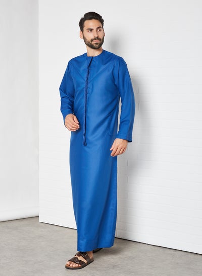 Premium Arabi Kandora Blue price in Saudi Arabia | Noon Saudi Arabia ...