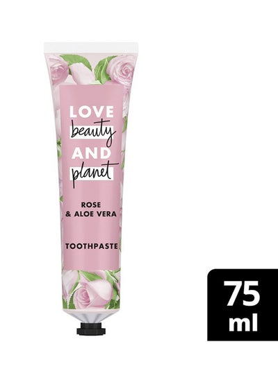 Rose And Aloe Vera Toothpaste 75ml price in Saudi Arabia | Noon Saudi ...