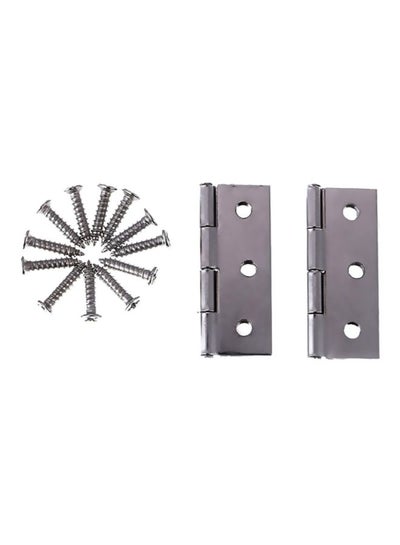 Door And Cabinet Hinge Silver 2.5inch price in Saudi Arabia | Noon ...