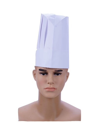 50-Piece Paper Chef Hat White price in UAE | Noon UAE | kanbkam