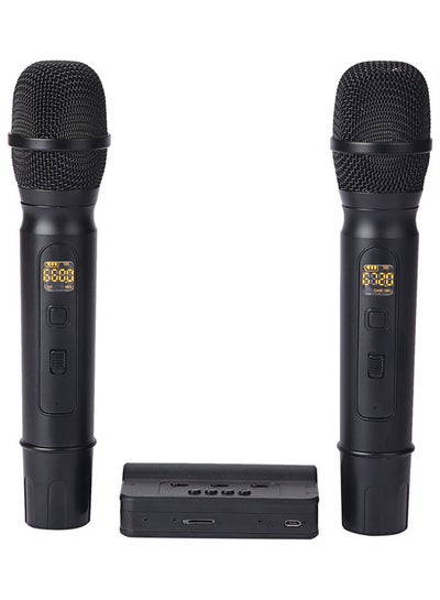 Wireless Handheld Microphone System V9497-V Black price in Saudi Arabia ...