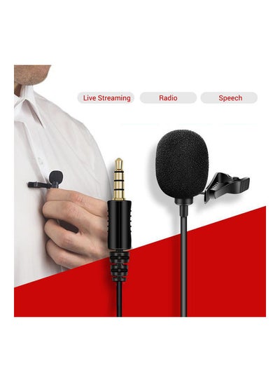 Microphone Clip-On Mic For Camera black price in Saudi Arabia | Noon ...
