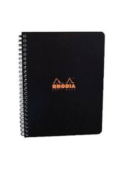 سعر Black Classic Notebook Wirebound Squared 16Cm*21Cm 80G 80 Sheet No ...