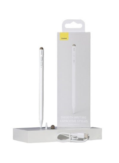 Universal Smooth Writing Stylus Pen White price in Saudi Arabia | Noon ...