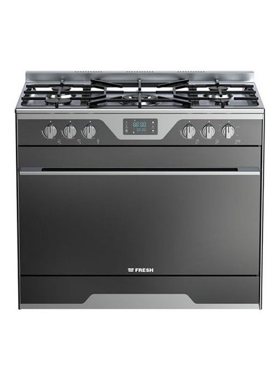 Modena Stainless Steel Gas Cooker 60 X 90 Cm , Cast Iron, Fan , Digital ...