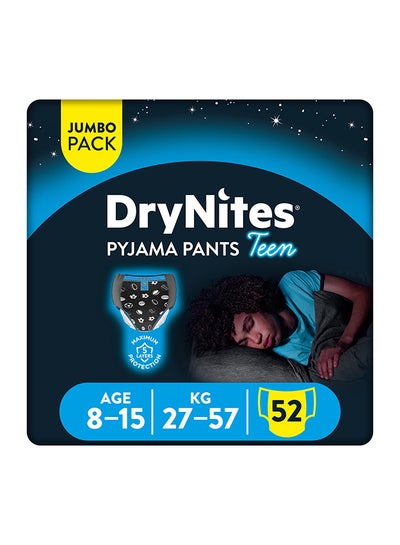 Drynites Pyjama Pants, Age 8-15 Years, Boy, 27-57 Kg, 52 Bed Wetting ...