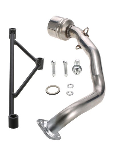 Scooter Exhaust Pipe Muffler Header with Mounting Bracket price in ...