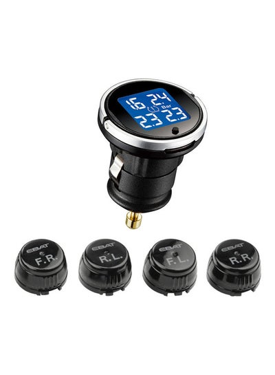 4-sensor Wireless TPMS LCD Tire Pressure Monitor System price in Saudi ...