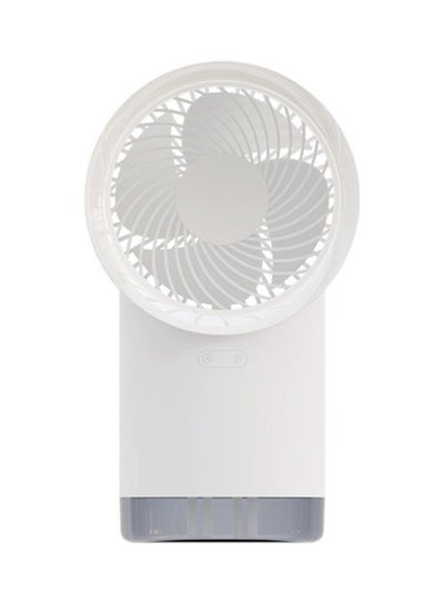 2 In 1 Desktop Fan Air Humidifier White 24X12.00X15.00cm price in Saudi ...