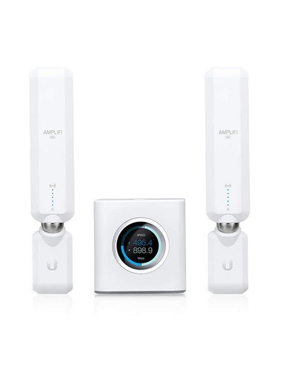 Home Mesh Wireless Internet Coverage HD WiFi Router With 2 Mesh Points ...