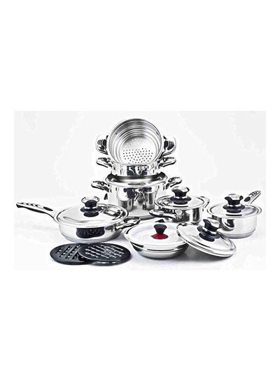 سعر Schafer 16-Piece Cookware Set فضّي فى مصر | نون مصر | كان بكام
