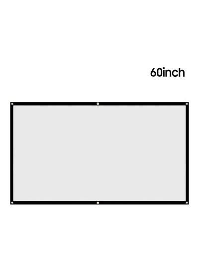 Portable Folding Screen 60-inch No Crease Soft Projector Curtain CX258 ...