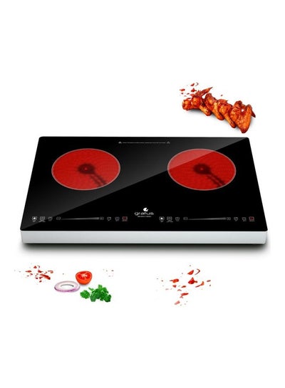 Double Burns Infrared Electric Cooker With Sensor Touch and Knob ...