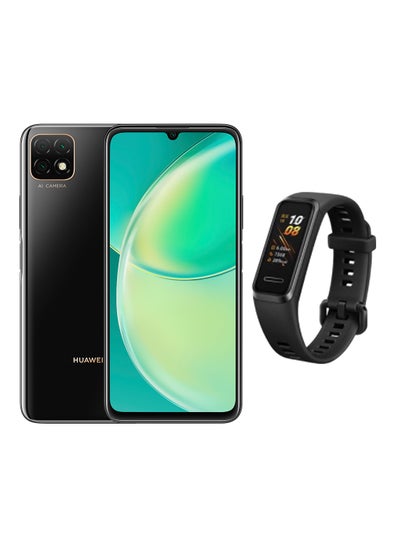 Nova Y60 Dual SIM Midnight Black 4GB RAM 64GB With Fitness Band 4 ANDES ...