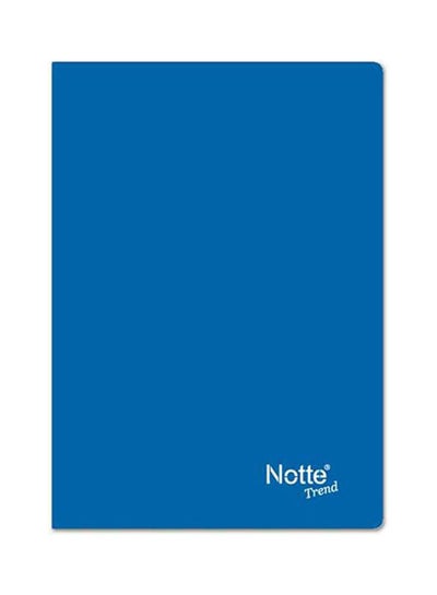 Plastic Cover Trend Notebook,100 Papers Blue price in Egypt | Noon ...