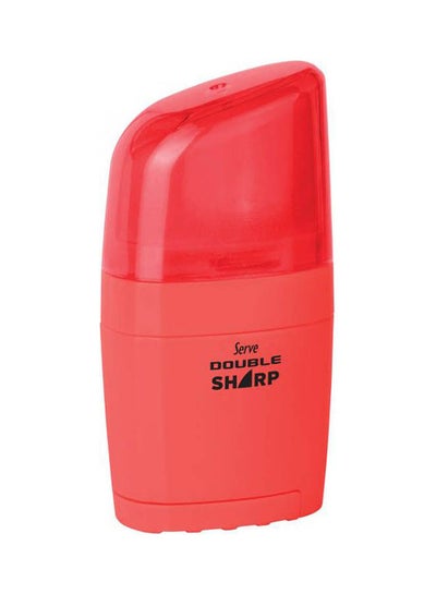 سعر DOUBLE SHARP 2 in 1 Eraser and Sharpener Red فى مصر | نون مصر | كان ...