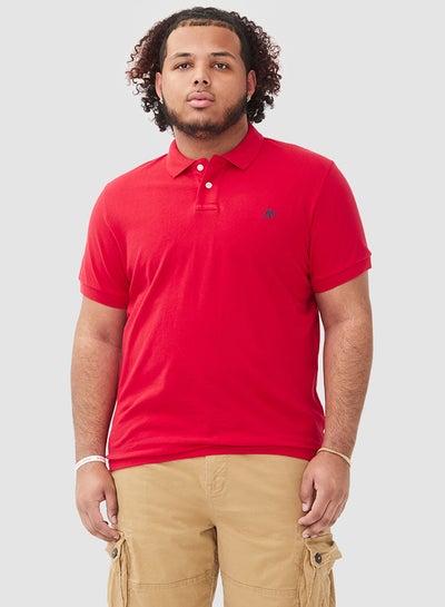 سعر A87 Logo Pique Polo Red فى مصر | نون مصر | كان بكام