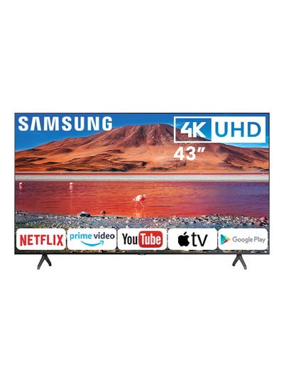 43-Inch 4K UHD Smart LED TV With Built-In Receiver UA43TU7000 Black ...