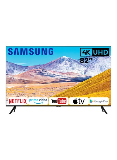 82-Inch Crystal 4K UHD Smart LED TV UA82TU8000UXZN Black price in Saudi ...