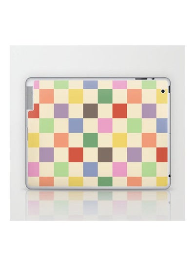سعر Colorful Checkered Pattern Ipad Skin For Ipad (2Nd 3Rd 4Th Gen) By ...