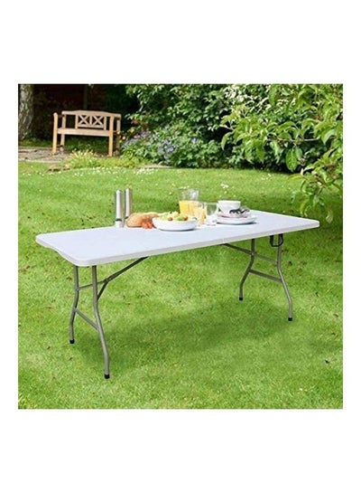 Simple Foldable Table White 240 x 76 x 74cm price in Saudi Arabia ...