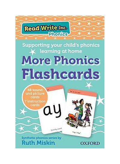 Read Write Inc. Phonics: More Phonics Flashcards English by Ruth Miskin ...