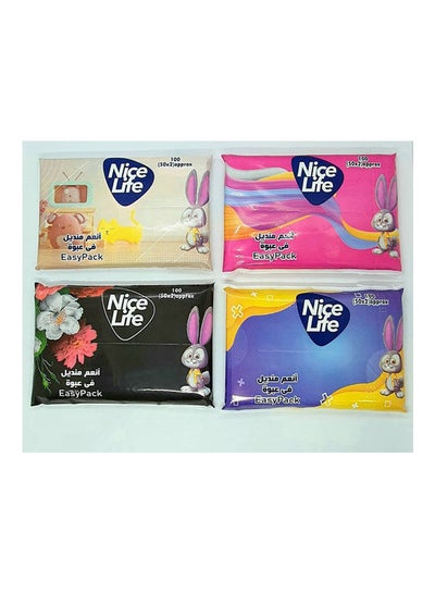 سعر Easy Pack Tissue 4 Pcs أبيض فى مصر | نون مصر | كان بكام