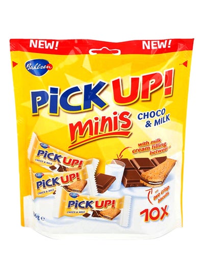 Pick-up!Minis Milk Chocolates 106g Pack of 10 price in UAE | Noon UAE ...