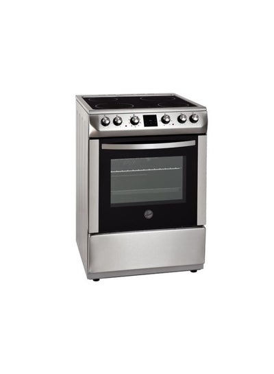 4-Hob Burner Vitroceramic Cooker With Oven FVC66.01S Silver/Black price ...