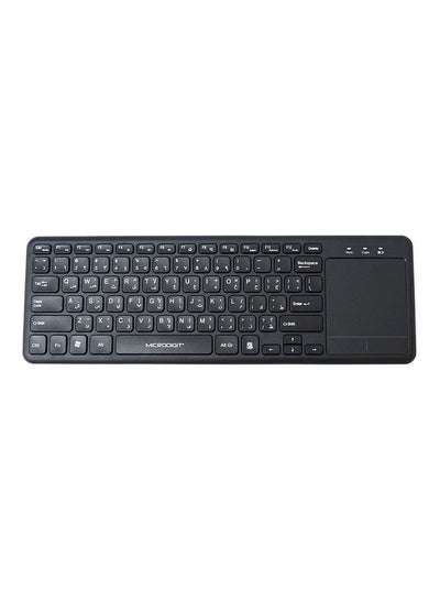 Wireless Mini Touch Computer Keyboard Black price in Saudi Arabia ...